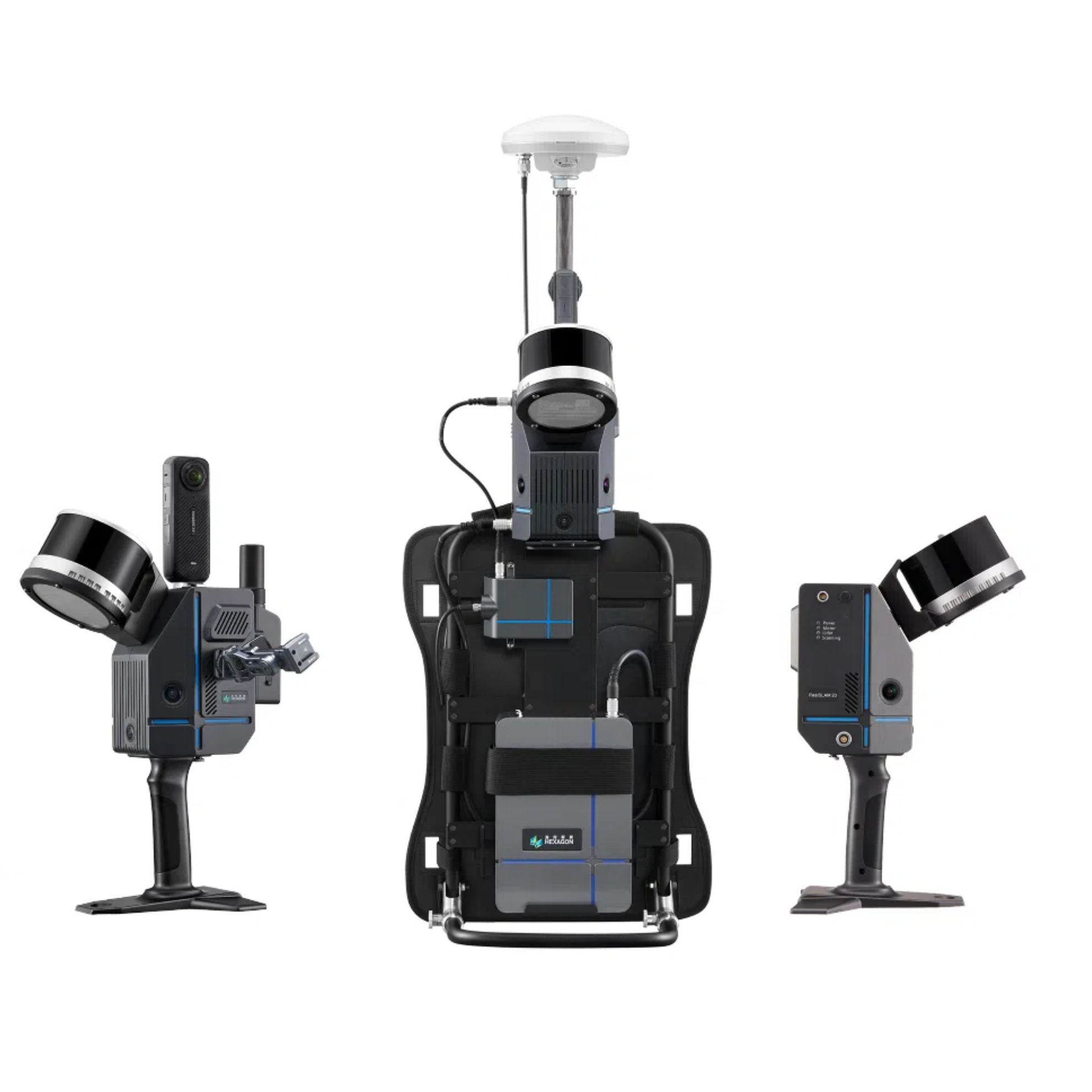 New Hexagon RealSLAM 10 Handheld Laser Scanner & Hexagon RealSLAM 20 ...